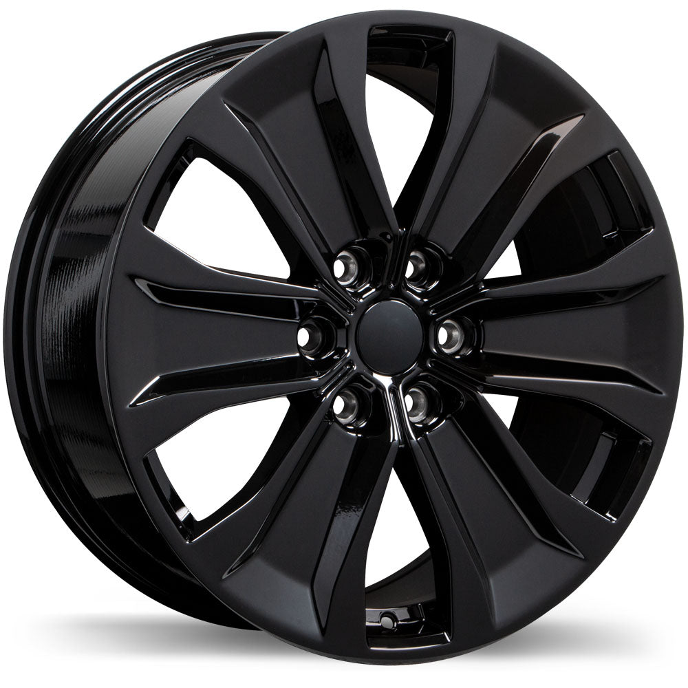 R250-2085-36BN+44C871 - Replica R250 20X8.5 6X135 44mm Gloss Black - Krypton Replica Wheels ...