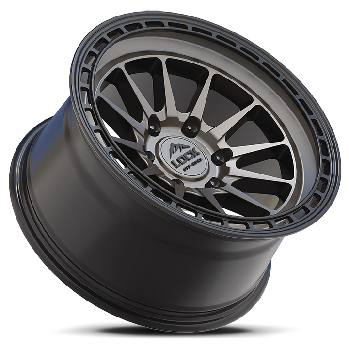 BAJA-7969MGMBR12N - Lock Offroad Baja 17X9 6X139.7 ET -12mm Matte Grey ...