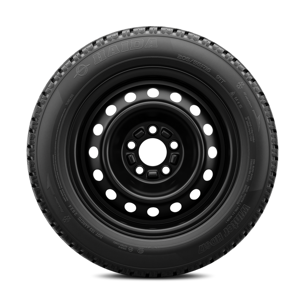 THTWSTPCR33200 4-Pack 235/55R17 Tectonic HD617 Winter Tire on 17X6.5 ...