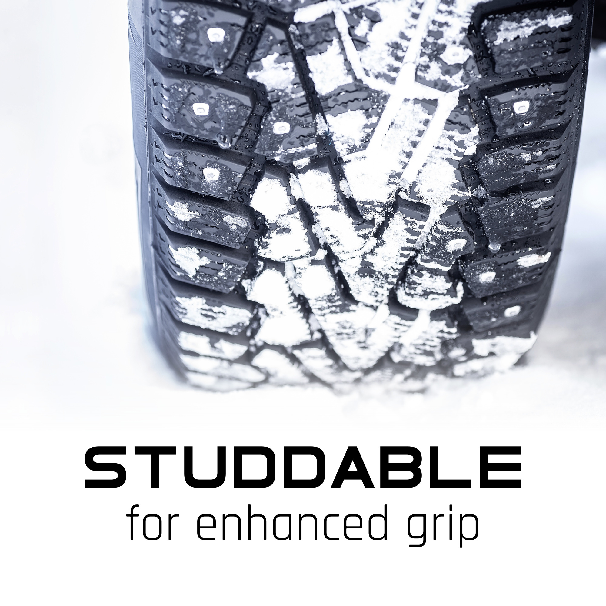 2656517HD677-2PK 265/65R17 Haida HD677 Studdable Winter 116T - 2 Pack ...