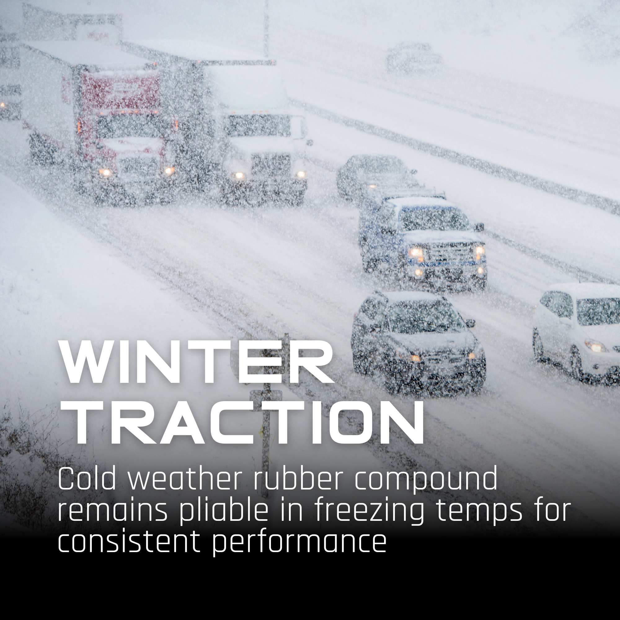 2856018HD677-4PK 285/60R18 Haida HD677 Studdable Winter 116T - 4 Pack ...