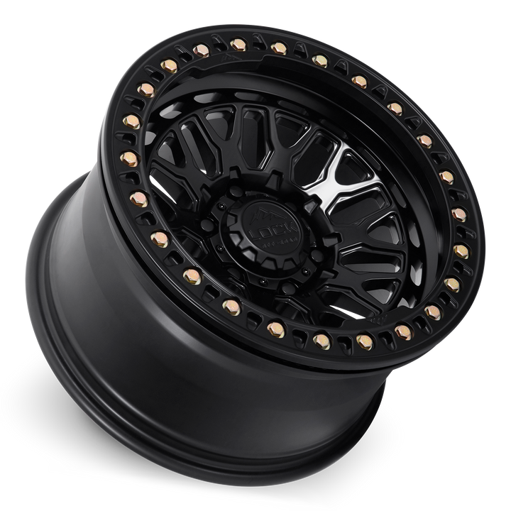INVADER-7900MB38NF - Lock Offroad Invader Forged Beadlock 17X9 BLANK ET ...