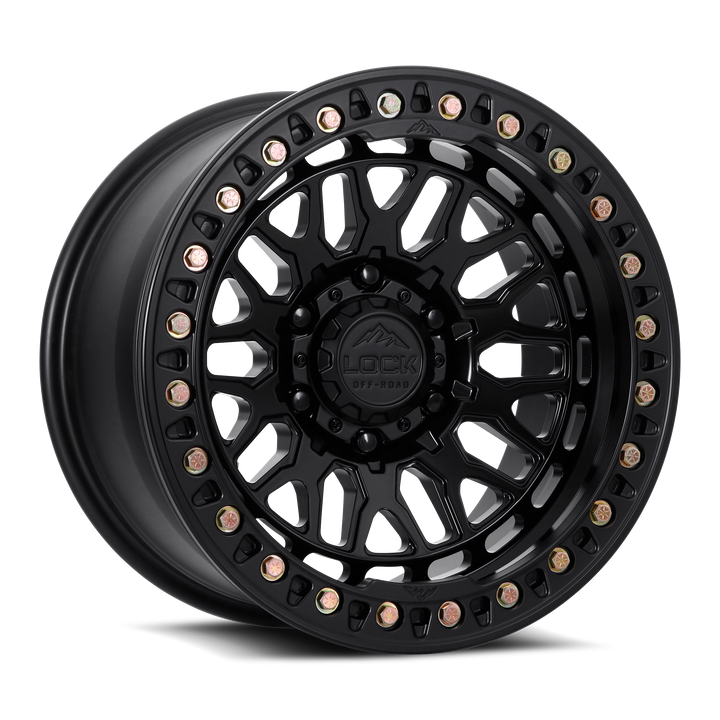 INVADER-7900MB38NF - Lock Offroad Invader Forged Beadlock 17X9 BLANK ET ...