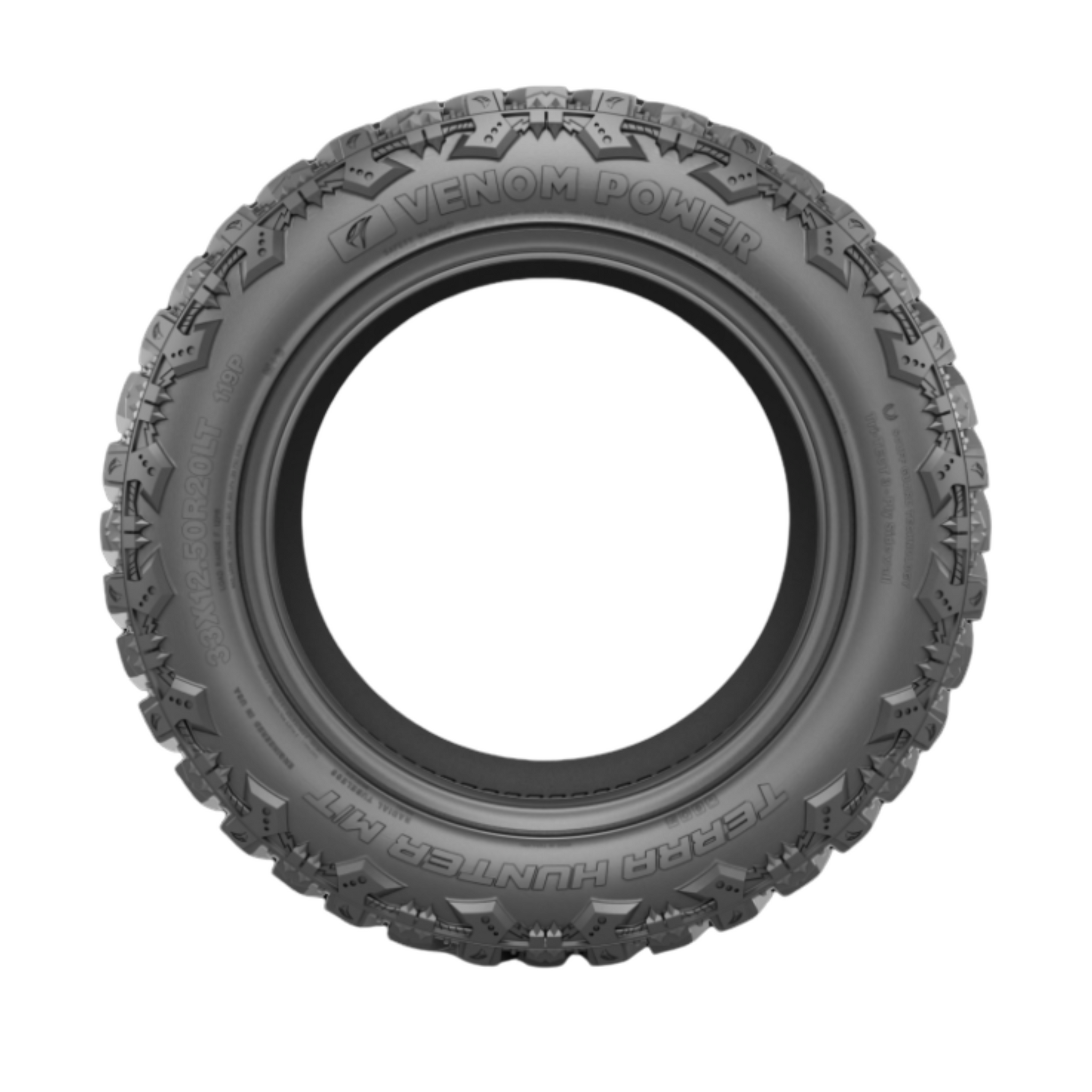 TVPMT38 33X12.50R17 Venom Power Terra Hunter M/T Q Venom Power Tires Canada – Capital Auto Parts